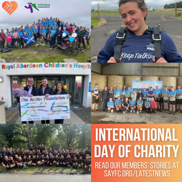 International Charity Day - Scottish Association of Young Farmers Clubs