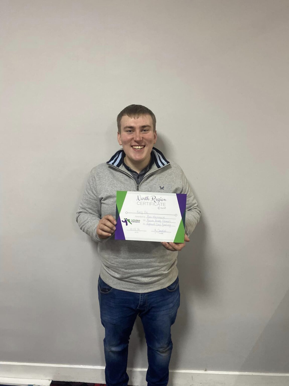 Highland Young Farmers Taste the Amber Nectar - Scottish Association of ...